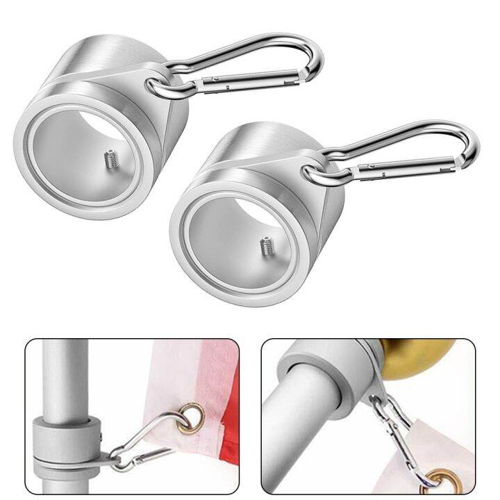 2pcs Alloy Flagpole Flagpole Rotating Ring | Lazada PH