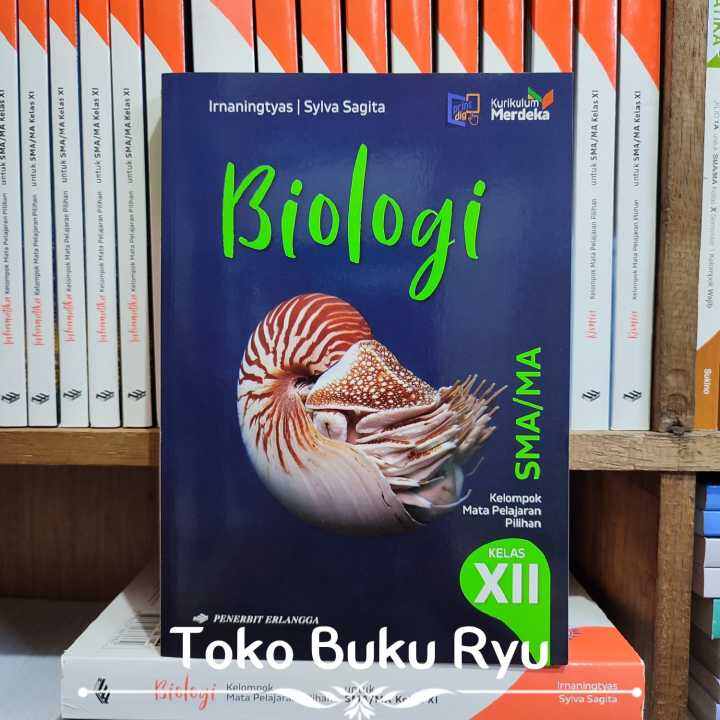 Buku Biologi Kelas 12 SMA Kurikulum Merdeka Erlangga | Lazada Indonesia