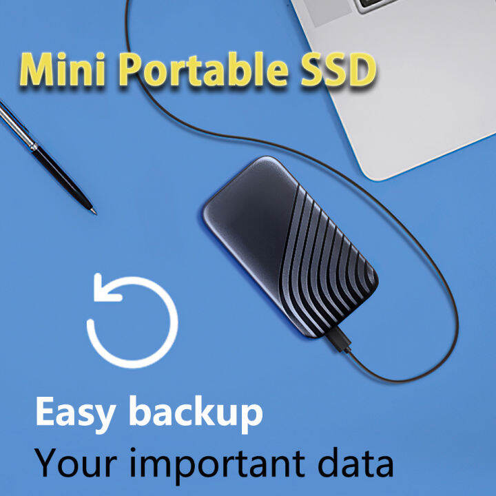 Protable SSD Mobile External Solid State Drives 4TB 2TB 1TB USB 3.1 ...