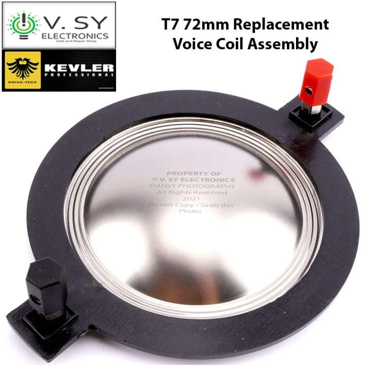 [ Coil ] for Kevler T7 Original Replacement Titanium Voice Coil ...