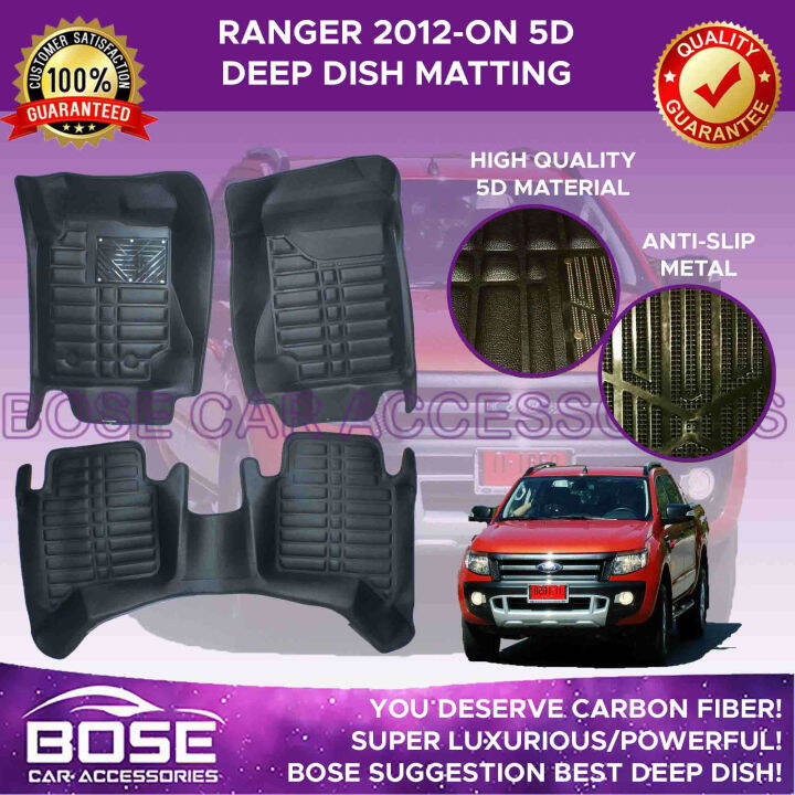 5D Deep Dish for Ford Ranger T6 T7 T8 Wildtrak / Raptor 2012 2013 2014 ...