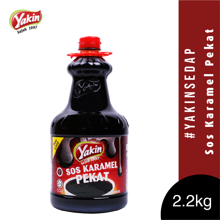 YAKIN SEDAP THICK CARAMEL SAUCE / SOS KARAMEL PEKAT (2.2KG) | Lazada