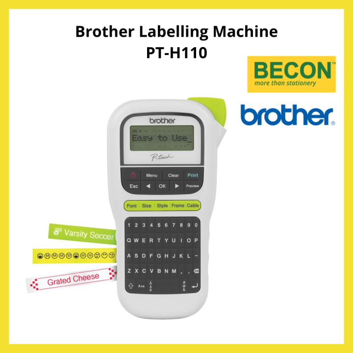 Brother Labelling Machine PT-H110 | Lazada