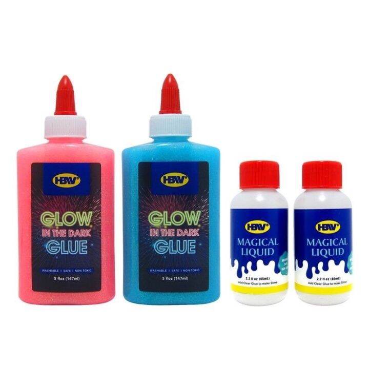 Slime glow in the dark complete kit Hbv | Lazada PH