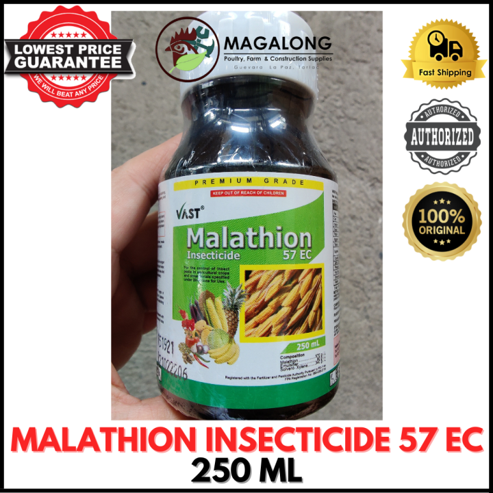 MALATHION INSECTICIDE 57 EC 250 ml - SAFE TO USE ON ANIMALS - VAST ...