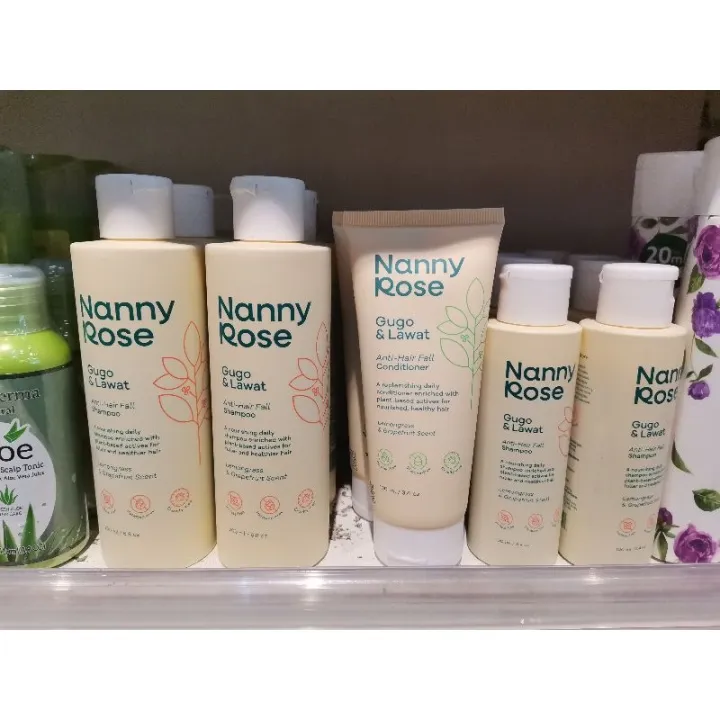 HOT SALE!♗ Nanny Rose Gugo And Lawat Anti-hairfall Shampoo Conditioner ...