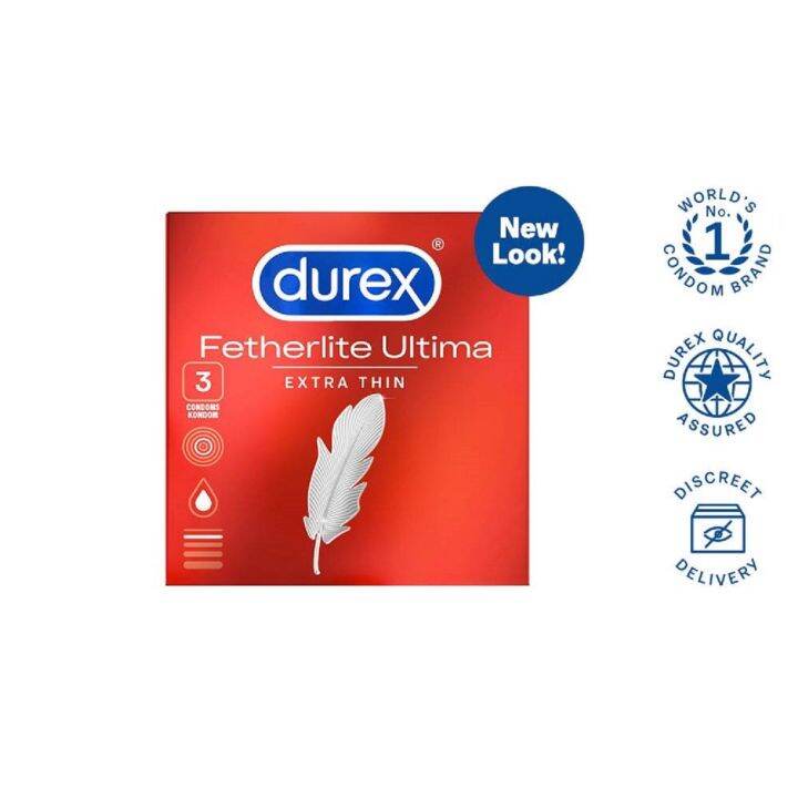 DUREX Featherlite Ultima Condom 3s | Lazada PH