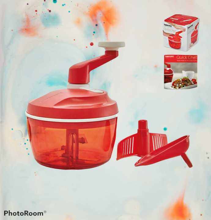 HABISKAN STOK!!! Quick Chef Tupper ware 2020 Omah Lawet Tupper ware Koki Cepat Tupper ware Mixer ...