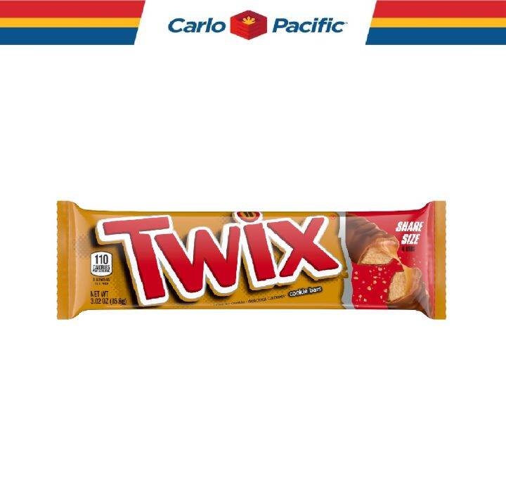 TWIX Caramel Chocolate Cookie Candy Bar Share Size 3.02oz | Lazada PH