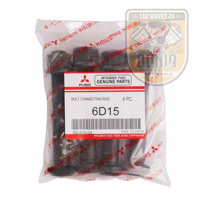 BAUT BOLT CONNECTING ROD STANG TANGAN SEHER PISTON FUSO 6D14 6D15 ...