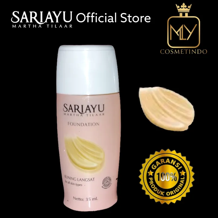 Sari Ayu Liquid Foundation (alas bedak) 35ml [Produk Original dan Bergaransi*] | Lazada Indonesia