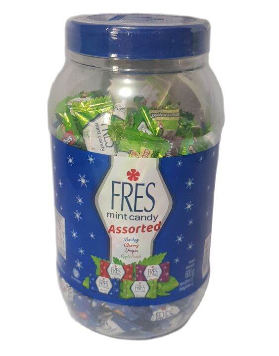 FRES ASSORTED MINT CANDY - Barley, Cherry, Grape and Apple Peach ...