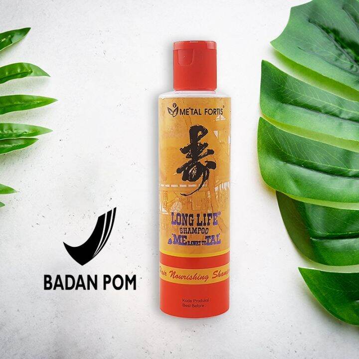 METAL FORTIS Shampo Metal 200 / 100 / 60 ML Hair Nourishing Long Life ...
