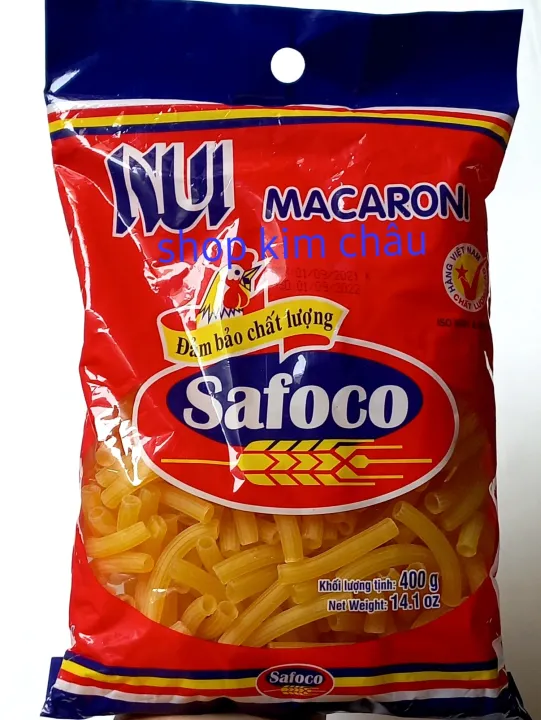 Nui ống dài Macaroni Safoco 400g | Lazada.vn