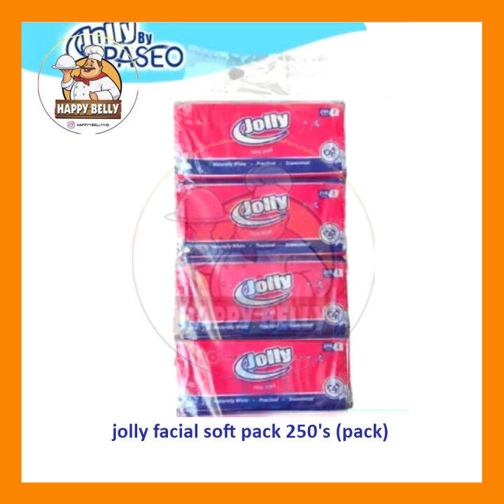 jolly facial soft pack 250's (pack) tisu | Lazada Indonesia