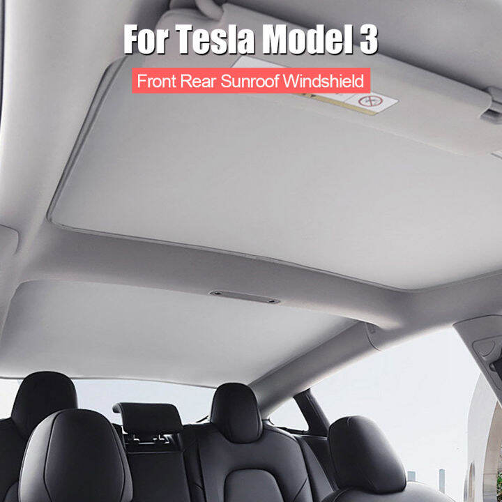 Front Rear Sunroof Windshield Glass Roof Sunshade Upgrade Sun Shades ...