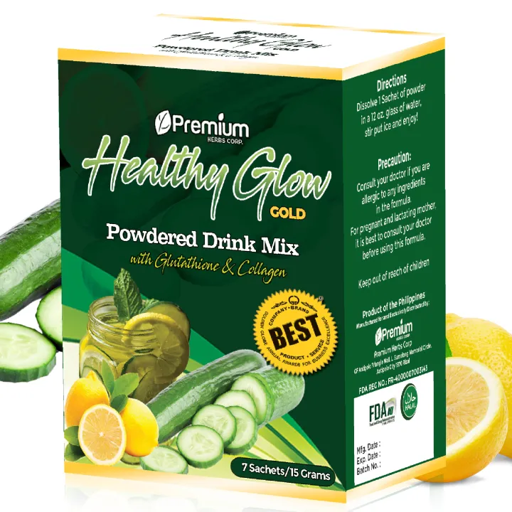 PHC02-A Healthyglow Gold (7 sachets, New Box Label) Intensive slimming ...