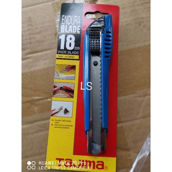 LS GEMILANG ORIGINAL JAPAN TAJIMA ENDURA BLADE 18MM MODEL LC-500 pisau kecil KNIFE CUTTER BLADE ...
