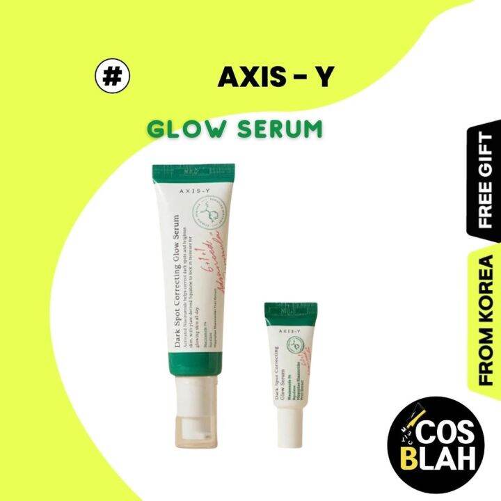 [Axis-Y] Dark Spot Correcting Glow Serum 5ml / 50ml | Lazada PH