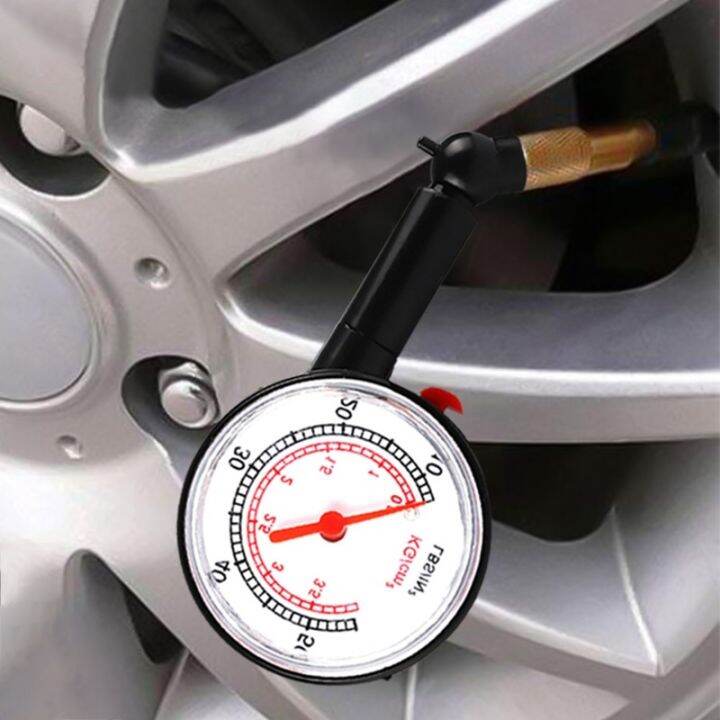 [100% ORIGINAL] ART Dial Type Tire Gauge - Alat Ukur Angin Ban Motor ...