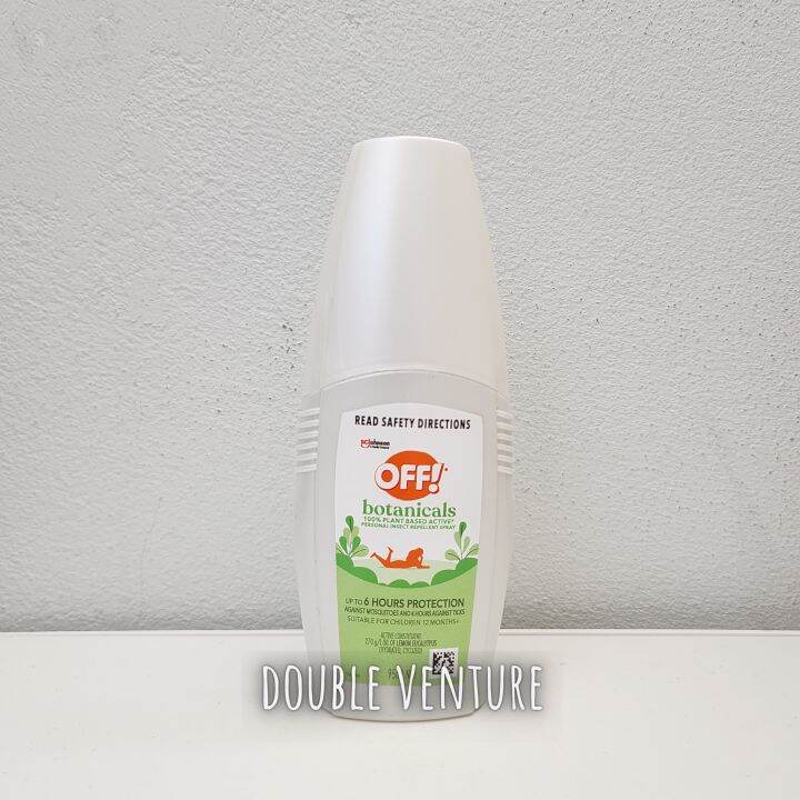 Off! Botanicals 100% Plant Based Insect Repellent Spray 95mL | Lazada PH