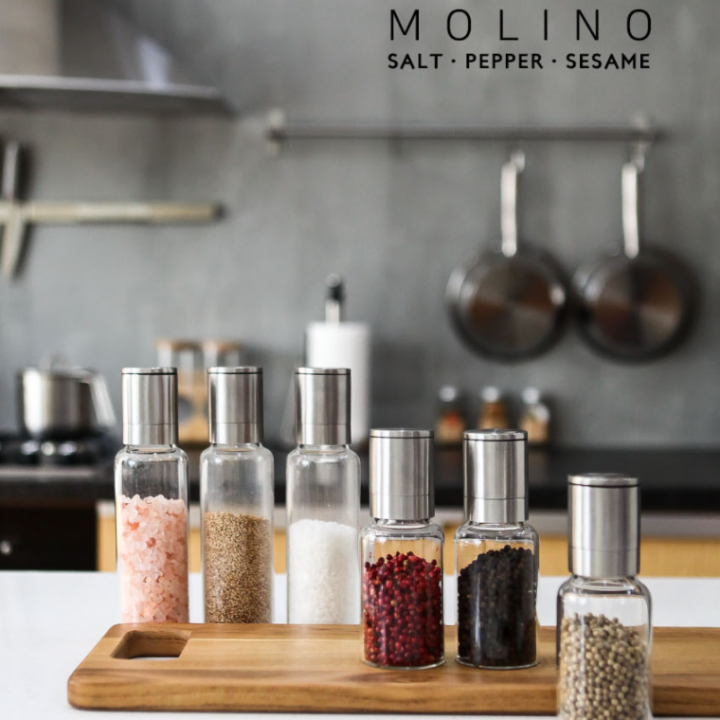 MARI STEIGER MORINO PEPPER SALT Grinder Sesame Grinder Sereies Perfect ...