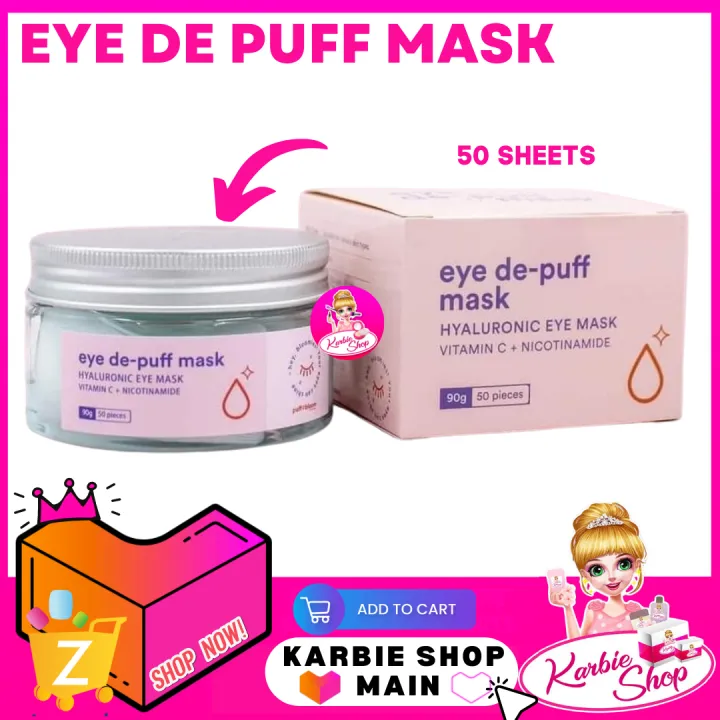 Original Puff and Bloom eye de-puff mask 90gram (50 sheets) | Lazada PH