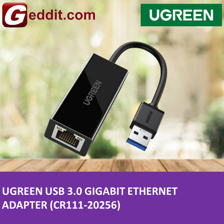 UGREEN USB 3.0 GIGABIT ETHERNET ADAPTER (CR111-20256) | Lazada