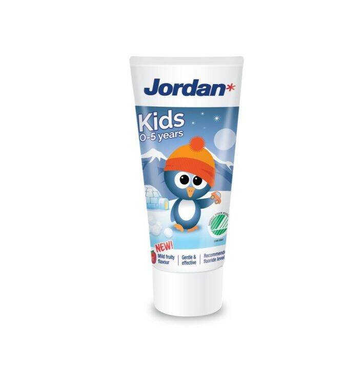 Jordan Kids Toothpaste 75g Step 1 (0-5 Years) / Step 2 (6-12 Years ...