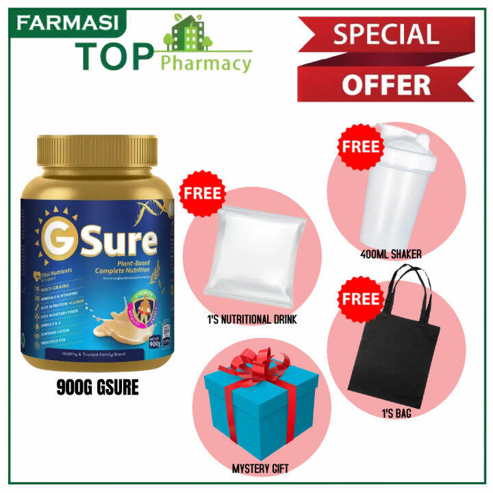 Good Morning GSure G Sure Plant-Based Complete Nutrition Beverage 900g ...