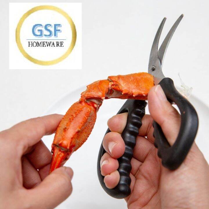 Stainless steel scissors / Crayfish Crab Crab Seafood Cutter Shrimp ...