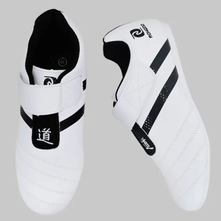 ใหม่คาราเต้ Sanda Mma มวยไทยระบายอากาศเทควันโดรองเท้าสำหรับผู้ชายและ ...