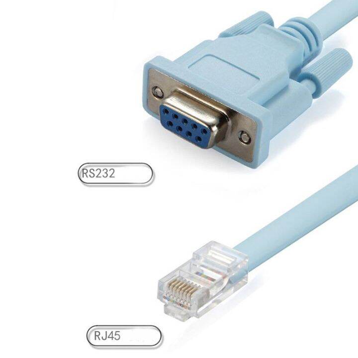 ★RJ45 Network Cable Serial Cable Rj45 to DB9 and RS232 to USB (2 in 1 ...