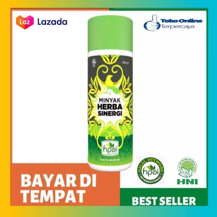 MINYAK HERBA SINERGI/MINYAK BUT-BUT 100 ml HPAI ORIGINAL | Lazada Indonesia