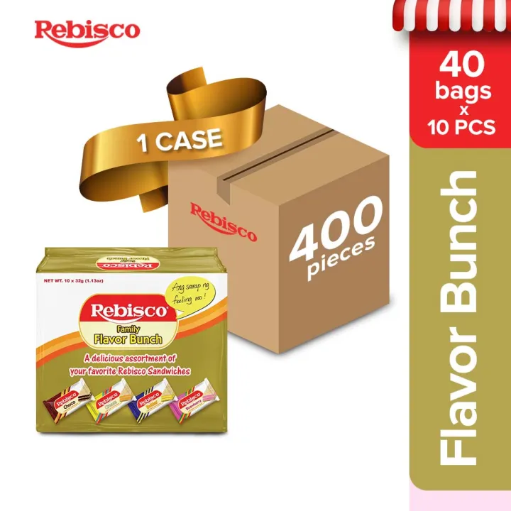 Favorite Bundle: Rebisco Sandwich Flavor Bunch 32g x 10pcs | Lazada PH