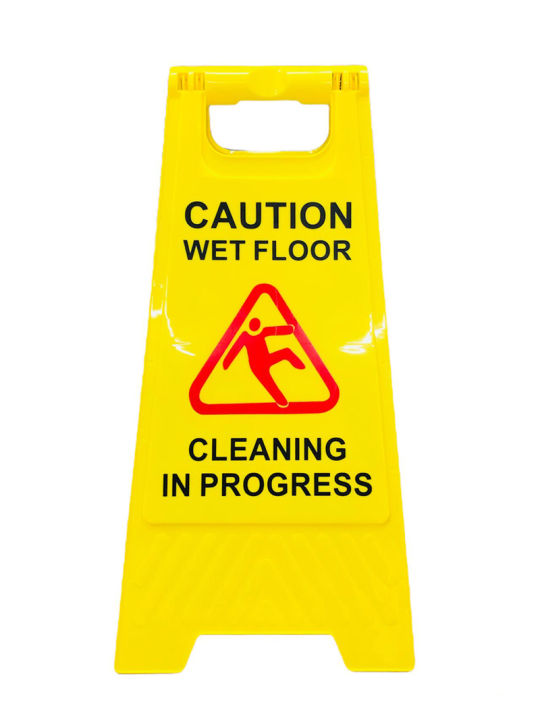 Caution Wet Floor Sign Yellow Warning Floor Sign Wet Floor Sign
