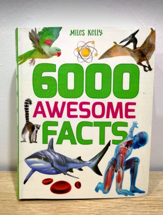 6000 Awesome Facts by Miles Kelly, Encyclopedia Fantastic Facts Books ...
