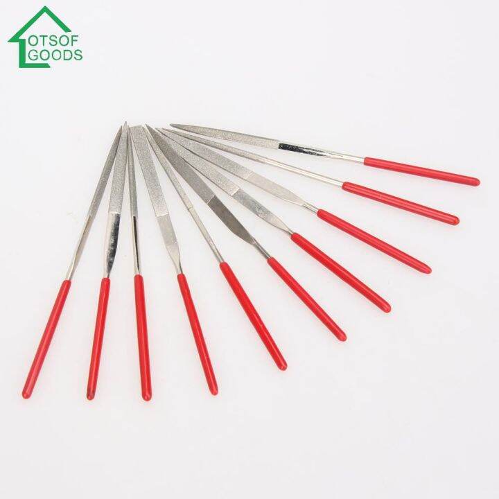 10pcs Diamond Needle wood carving hand file set | Lazada PH