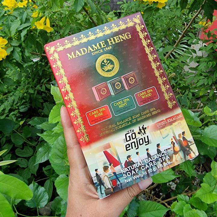 💖สบู่มาดามเฮง Madame heng 50กรัมx6ก้อน สบู่สมุนไพร มาดามเฮง ของแท้ ...