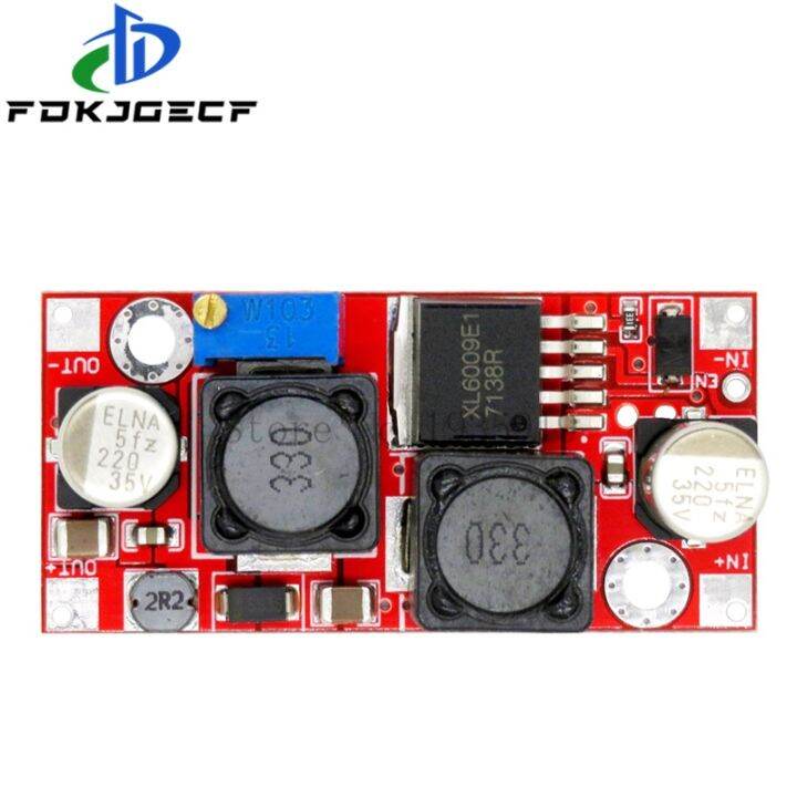 Boost Buck DC-DC Adjustable Step Up Down Converter XL6009 Power Supply ...
