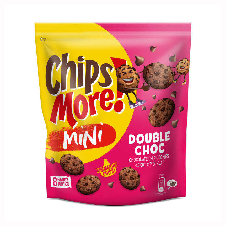 Chipsmore Double Chocolate Mini Pack (8 packs x 28g) | Lazada PH