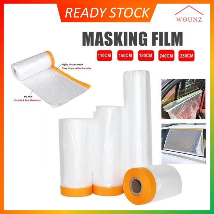 Masking Film For Painting, Protective Covering & Dust Protection ...
