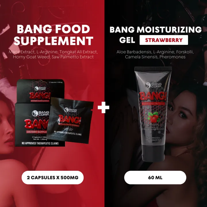 Authentic BANG Dietary Supplement 2 capsules x 500mg plus BANG ...