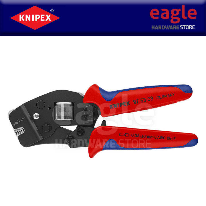 Knipex 975308 Self Adjusting Crimping Pliers For End Sleeves With Front ...