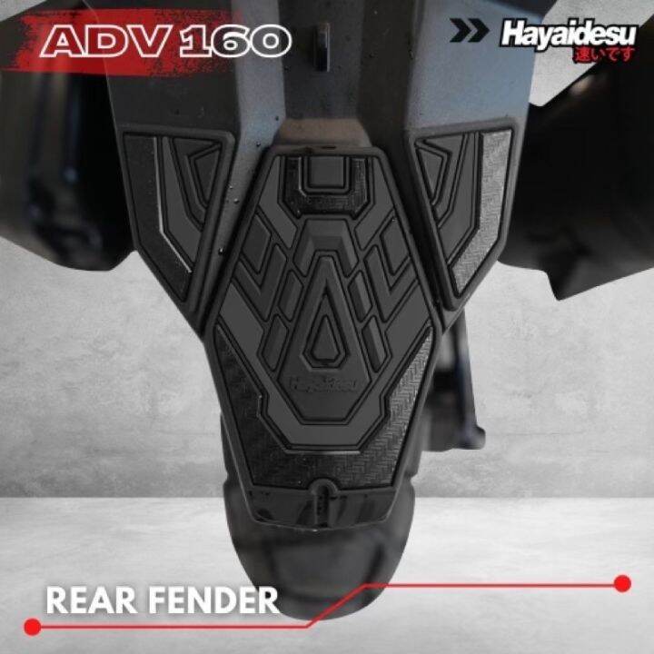 Hayaidesu honda Adv160 Rear Fender Body Protector Cover | Lazada PH