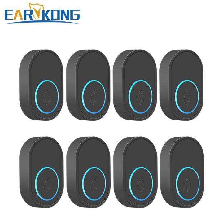 nanjingsiluo 433MHz wireless doorbell button SOS electrical panic button one button alarm black ...