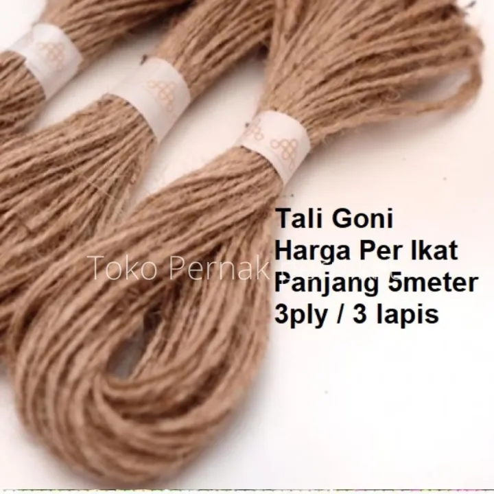 Tali Rami / Tali Goni Tebal 3 Ply Harga per ikat 5 meter | Lazada Indonesia