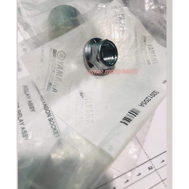 Nut for Front and Rear Axle Wheel Aerox/Nmax/m3/mio Japan YAMAHA ...