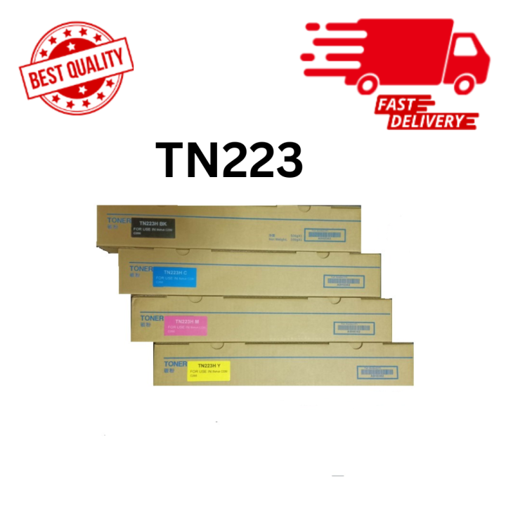 TN223 TN 223 Toner Cartridge For Konica Minolta Bizhub C226 256 266 ...