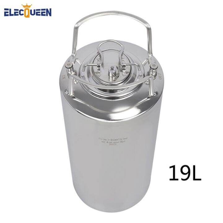 5 Gallon 19L New Stainless Steel Ball Lock Cornelius Style Beer OB Keg ...